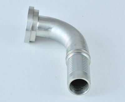 China 90 Degree SAE Female 6000 Psi Flange Hydraulic Hose Fitting for Pipe Lines Connect Sell for sale