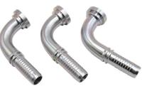 China Galvanized Sheet Stainless Steel SAE 90 Elbow Flange 6000 Psi Hydraulic Hose Connector for sale