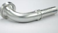 China Galvanized Sheet Stainless Steel SAE 90 Elbow Flange 6000 Psi Hydraulic Hose Connector for sale