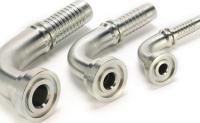 China Galvanized Sheet Stainless Steel SAE 90 Elbow Flange 6000 Psi Hydraulic Hose Connector for sale