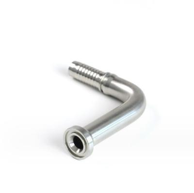 China 6000psi DN 19 Dash 12 Hydraulic Hose Fitting Used with 90 SAE Flange Spiral Hose for sale