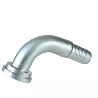 China 90 Degree Elbow 6000 Psi Flange Coupler for Pipe Lines Connect within CNC Technology for sale
