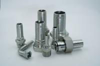 China Metric Male 24 Degree H. T Stainless Steel Adaptors for Hydraulic Rubber Hose Fitting for sale