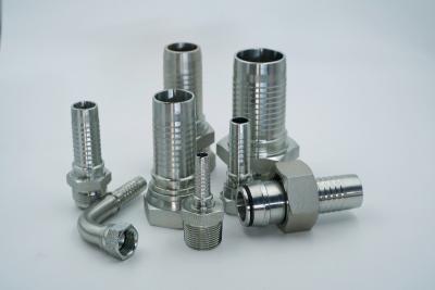 China Metric Male 24 Degree H. T Stainless Steel Adaptors for Hydraulic Rubber Hose Fitting for sale