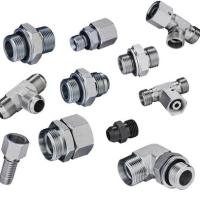 China Hexagon Head Hydraulic Hose Adapters for Stainless Steel Hose Coupling Fittings for sale