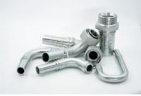 China OEM Stainless steel Hydraulic Hose Fittings With NPT JIC SAE BSP METRIC ORFS Thread for sale