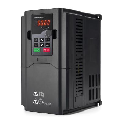 China Best Selling 7.5KW High Efficiency Power Inverter Professional AC Frequency Converter for Industrial Equipment for sale