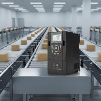 China Hot Sale Three 380V 4KW DC-AC VFD Frequency Converter High Efficiency Precision Control Automated Conveyor Belts for sale