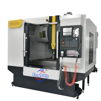 China 3-Axis VMC Vertical Machining Center for Brass Metal Turning - 8000 RPM Spindle, ±0.004mm Accuracy, BT40 Taper for sale
