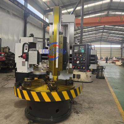 China C5112 Manual Vertical Turning Lathe Machine - 1200mm Max Turning Diameter, 3.2 Ton Capacity for sale