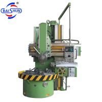 China Single Column Vertical Turning Lathe Machine 1.6m Table Diameter Heavy Duty Manual Precision for sale