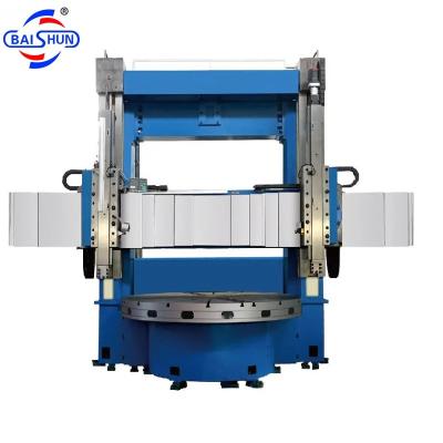 China Metal Turning Vertical Turning Lathe Machine  Double Column Manual Type for sale