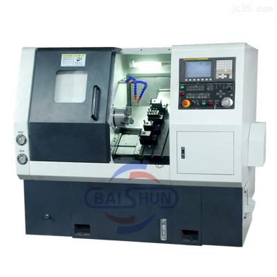 China TCK40 Slant Bed CNC Turning Center with 4000 RPM Spindle Speed and 7.5kW Motor for Metal Machining for sale