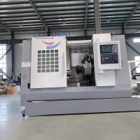 China TCK550 CNC Lathe Machine 400mm Diameter 700mm Length Alloy Wheel Metal Cutting for sale