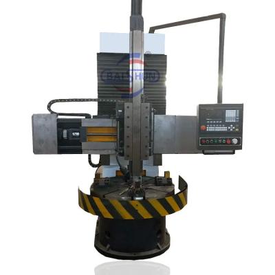 China Wheel CNC Vertical Lathe Machine Medium Duty Turning for sale