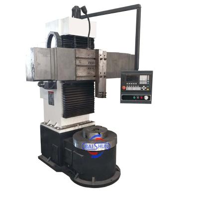 China CNC Single Column Vertical Turret Lathe 1000mm Worktable for sale