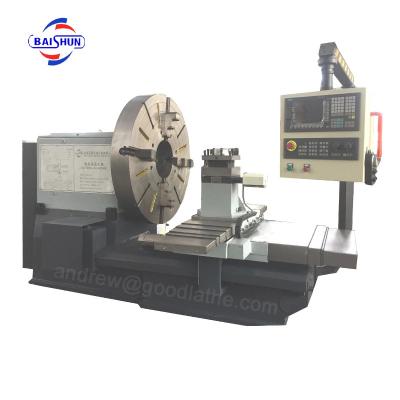 China CK64125 CNC Face Turning Lathe 1250mm Swing Diameter with 2000kg Capacity and Siemens/GSK CNC Control for sale