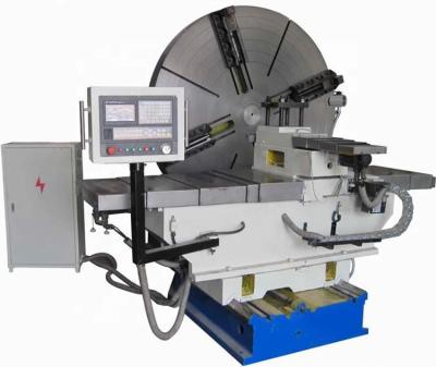 China C6016 Floor Facing Lathe with Digital Readout - 1400mm Chuck, 1600mm Turning Capacity for sale