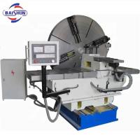 China Large Diameter Turning Floor Lathe Machine 1000-3000mm Chuck Size 11-22kW Motor for sale