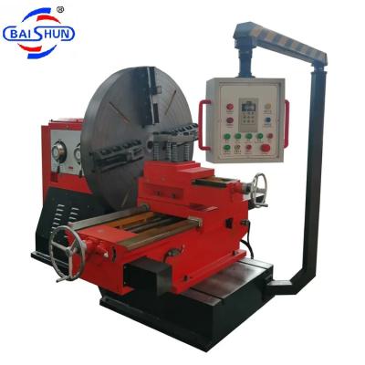 China Heavy Duty Facing Lathe Machine 1000-3000mm Turning Diameter with 11-22kW Motor for Flange Disc Machining for sale
