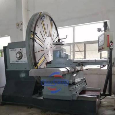 China High Precision Metal Turning Lathe Horizontal Face Lathe for Flange 1000-3000mm Turning Diameter 11-22kW Motor for sale