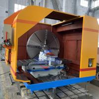 China C6030 Flange Face Lathe Machine Horizontal 3000mm Turning Diameter 22kW Motor for Aluminum Wheels for sale