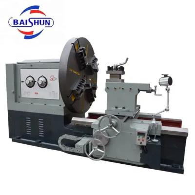 China Flange End Facing Lathe Metal Turning Face Lathe Machine for sale