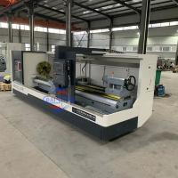 China CAK6180 Flat Bed CNC Lathe Machine 800mm Swing Over Bed 3000mm Length Horizontal Turning for sale