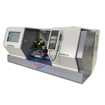 China Automatic Flat Bed CNC Lathe Machine Metal Turning 400mm Swing 7.5kW for sale