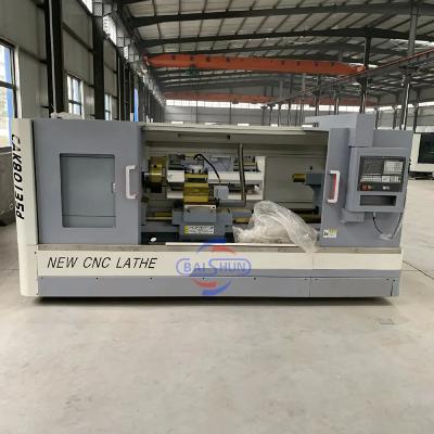 China CK6140 CNC Lathe Machine with 400mm Swing Over Bed, 7.5kW Spindle Motor and ±0.006mm Accuracy for sale