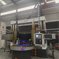 China Automatic Double Column Metal Turning Vertical Lathe Torno With 2 Axis for sale