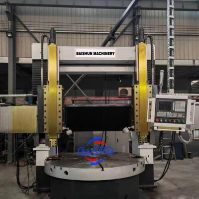 China CNC Vertical Lathe Machine Twin Spindle 4000mm Workpiece for sale
