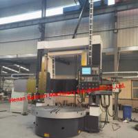 China Double Column Vertical CNC Lathe Automatic Vertical Metal Turning Lathe for sale
