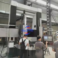 China Valve Turning Automatic Large Double Column Heavy Duty VTL CNC Vertical Lathe for sale
