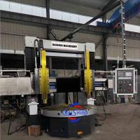 China Double Column Vertical CNC Lathe Automatic Vertical Metal Turning Lathe for sale