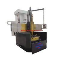 China CNC Mini Vertical Lathe Machine Single Column 800mm Turning Diameter with Protection Cover for sale