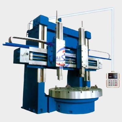 China CNC Double Column Vertical Lathe 3500mm Turning Diameter 55kW Heavy Duty for sale