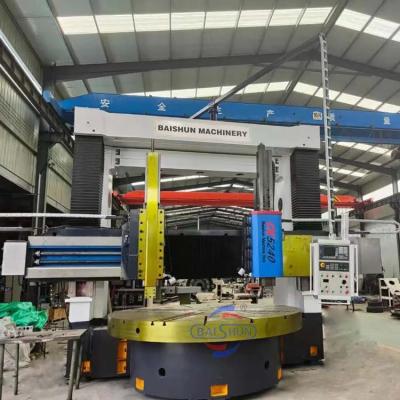 China CK5263 Double Column Vertical Turning Lathe 4000mm Turning Diameter 75kW Main Motor for sale