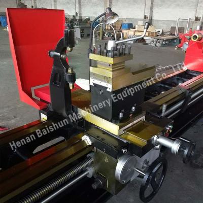 China Conventional Heavy Lathe Machine 1 Meter Metal Manual Lathe Machine for sale