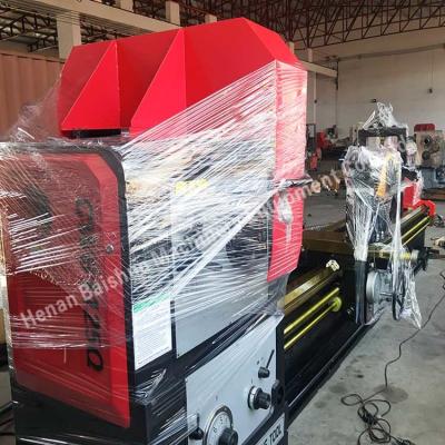 China Heavy Duty CNC Flat Bed Lathe Machine 630mm Swing 11kw Main Motor for Precision Turning for sale