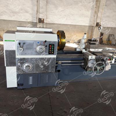 China Horizontal Lathe Machine 630mm Swing Over Bed 11kw Heavy Duty Manual Lathe with CE for sale