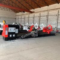 China CW61125B Heavy Duty Horizontal Gap Bed Manual Lathe Machine 1250mm Swing 6 Ton Load for sale