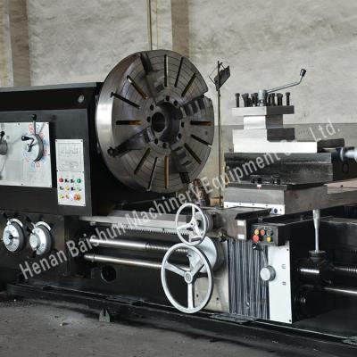 China CW61 Series Heavy Duty Horizontal Lathe 630mm Swing 11kw Main Motor for Large Workpiece Turning for sale