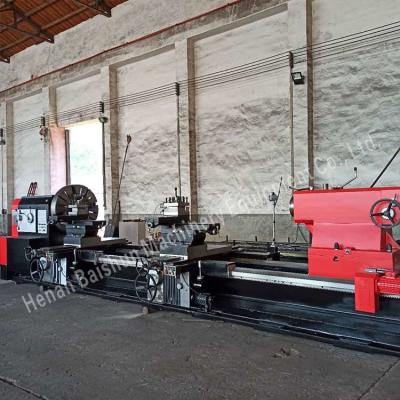 China Heavy Duty Horizontal Universal Metal Lathe CW6163-CW61250 Series with 630-2500mm Swing and 11-22kW Motor Power for sale