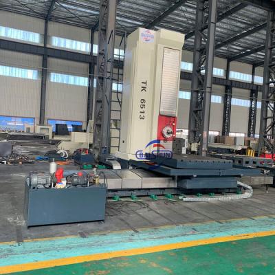 China Gantry Type CNC Horizontal Planer Boring Milling Machine with 110-160mm Spindle & 6000-20000kg Capacity for sale