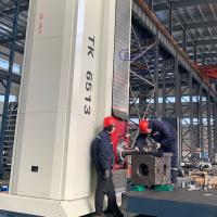 China TK68 Series CNC Planer-Type Boring & Milling Machine with 130-160mm Spindle & 10000-60000kg Capacity for sale