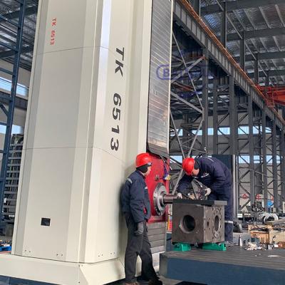 China TK68 Series CNC Planer-Type Boring & Milling Machine with 130-160mm Spindle & 10000-60000kg Capacity for sale