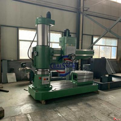 China Z5050 Big Bore Hole Radial Drilling Machine with 350mm Spindle Travel and 50mm Max Drilling Capacity for sale