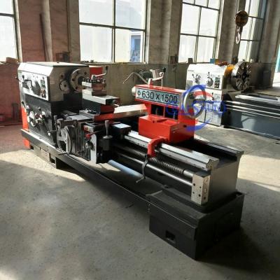 China CW6263 Conventional Gap Bed Horizontal Lathe Machine 630mm Swing 11kw for Mexico Market for sale