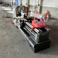 China Horizontal Manual Conventional Lathe Machine Horizontal Rigid Metal Cutting Machine for sale
